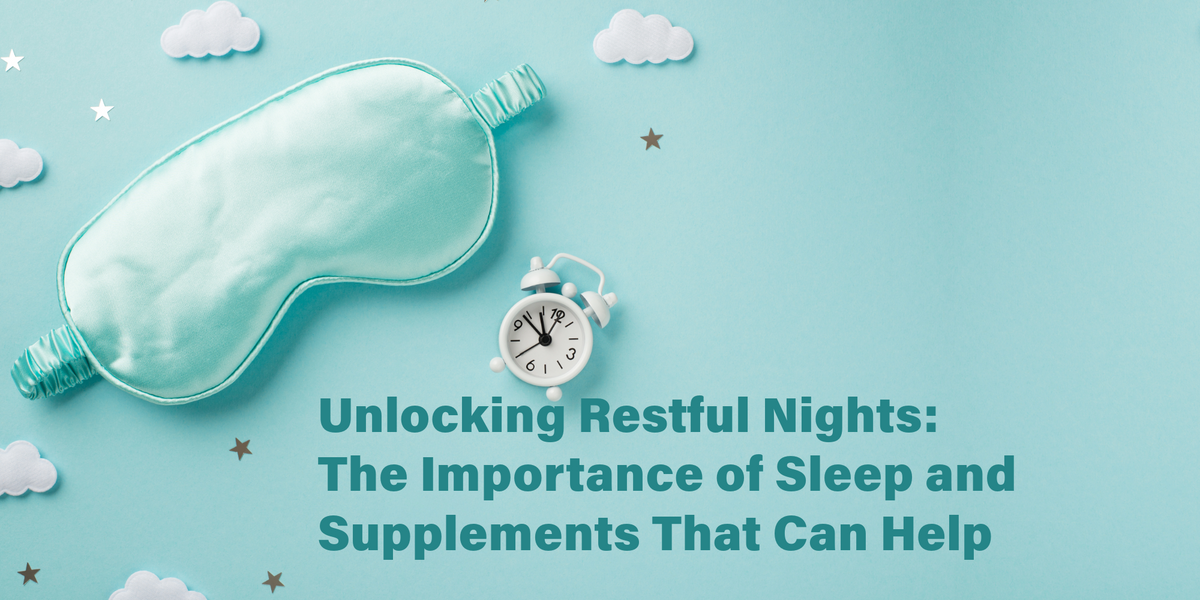 Unlocking Restful Nights: The Importance of Sleep and Supplements That – Nutrigreen Nutriherb ...