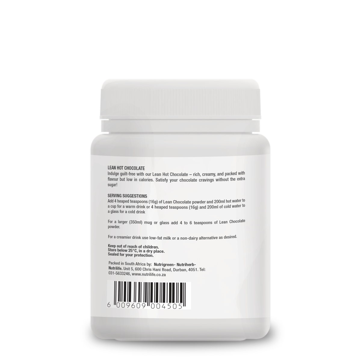 Lean Chocolate – Nutrigreen Nutriherb Nutrilife